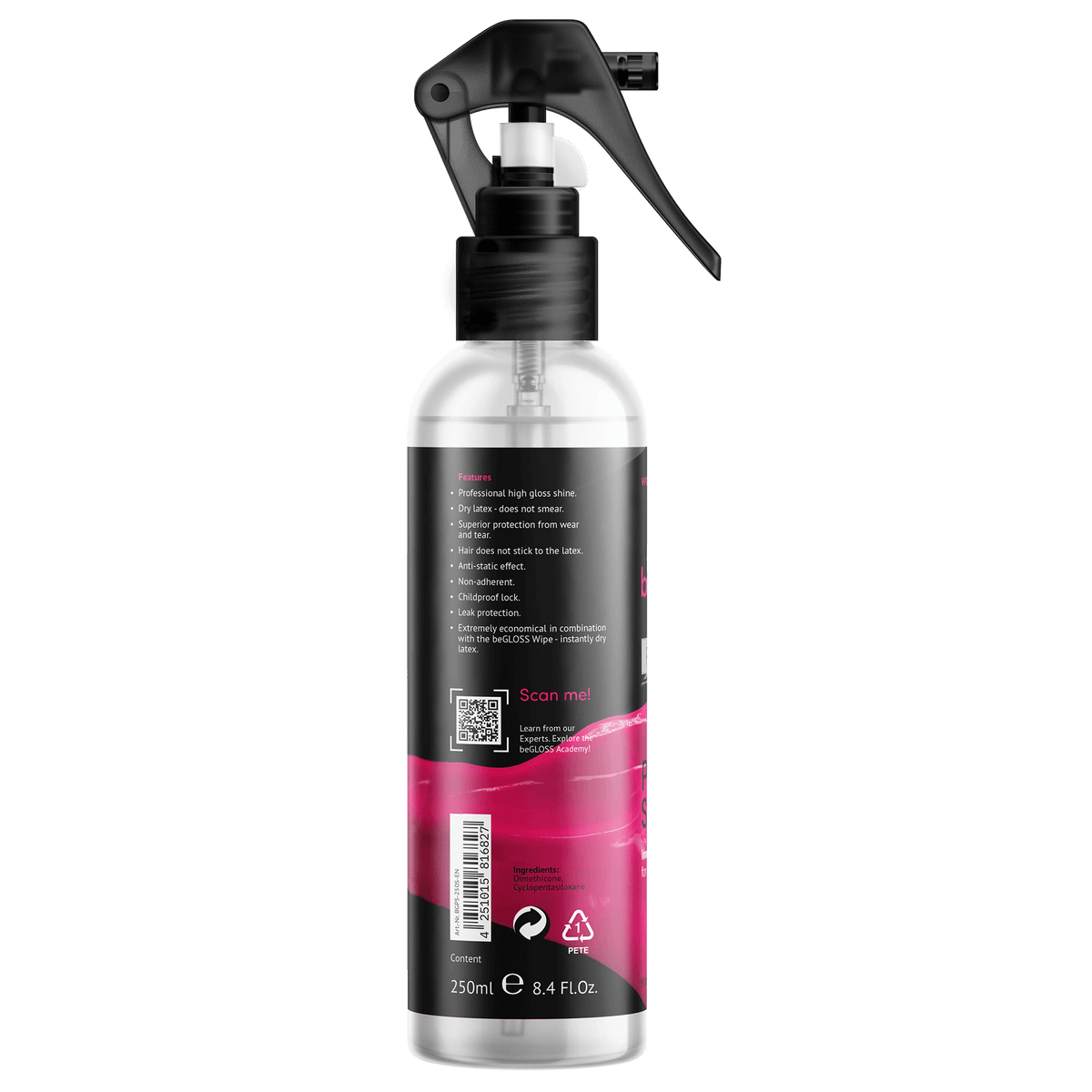 beGLOSS! Perfect Shine Spray - Latex Polishing – Maus-Tec