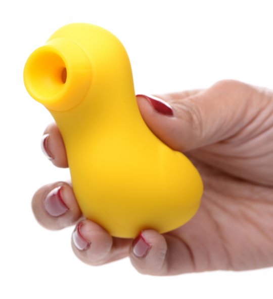 Sucky Ducky Clitoral Stimulator Yellow Or Black Maus Tec