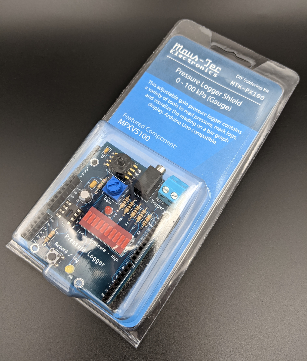 Arduino Pressure Logger Shield – Maus-Tec